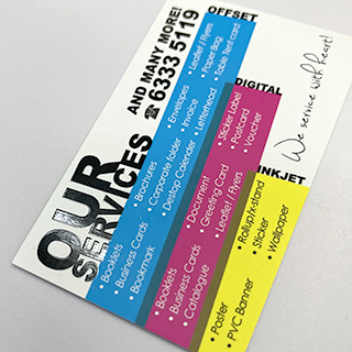 Name Card – Singapore Printing Company